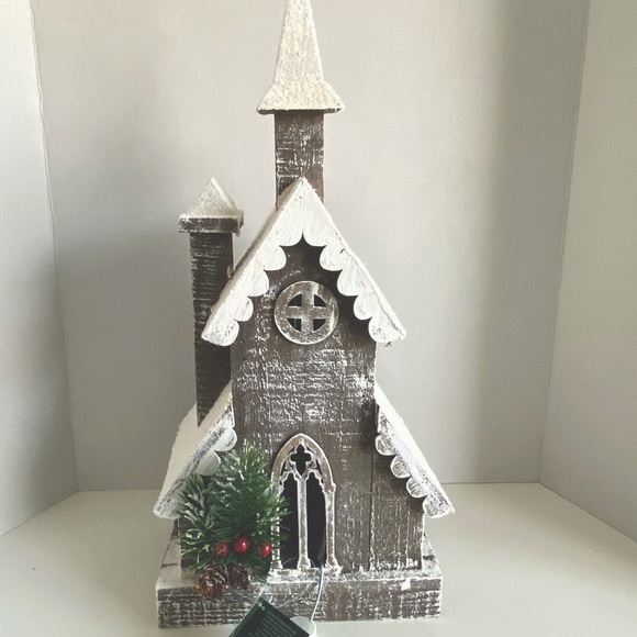St. Nicholas Square | Holiday | St Nicholas Square Led Light Up Church ...